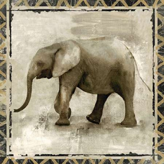 Prints Happy Elephant Print Art & Collectibles etna.com.pe