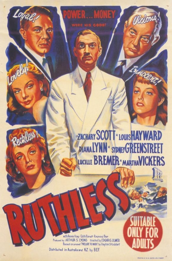 Ruthless Movie Poster Print (27 x 40) - Item # MOVGH6741 - Posterazzi