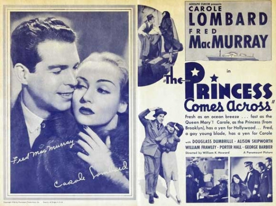 The Princess Comes Across Movie Poster Print (27 x 40) - Item ...