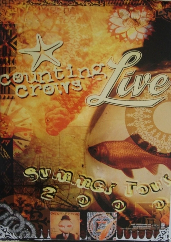 Counting Crows Live 2000 Tour Poster - Item # RAR99914476 - Posterazzi