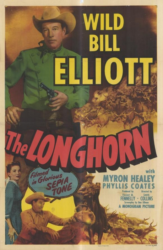 The Longhorn Movie Poster Print (27 x 40) - Item # MOVEF4348 - Posterazzi