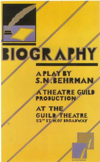 Biography (Broadway) Movie Poster (11 x 17) - Item # MOV407515 - Posterazzi