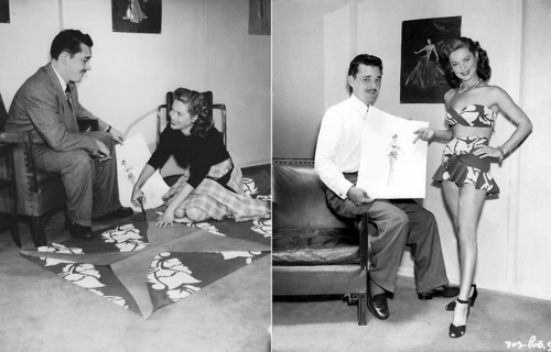Dona Drake & William Travilla - Split Scene Photo Print (10 x 8) - Item ...