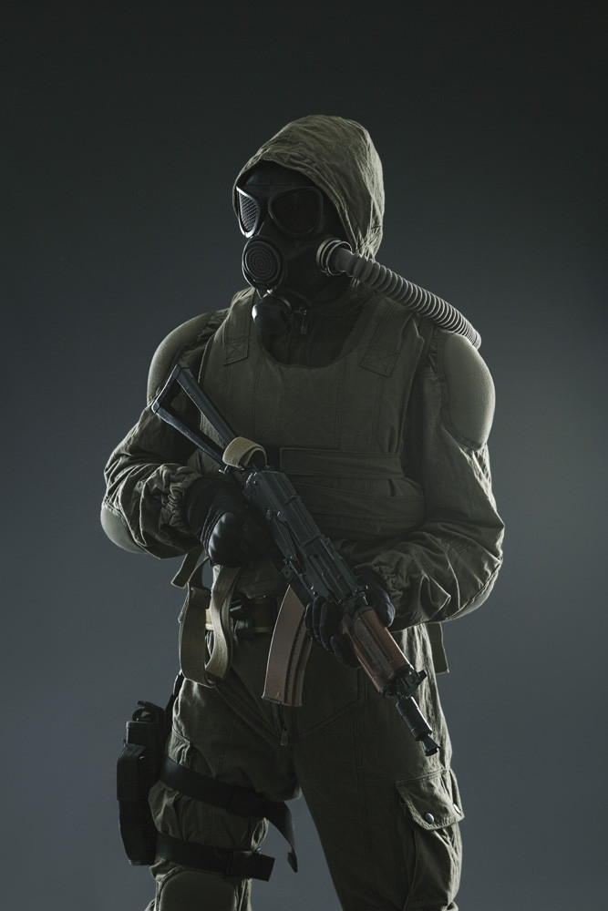 Gas Mask Concept Art