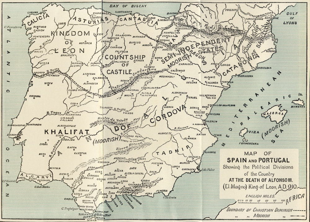Map Spain And Portugal Showing Political Divisions Country Death ...
