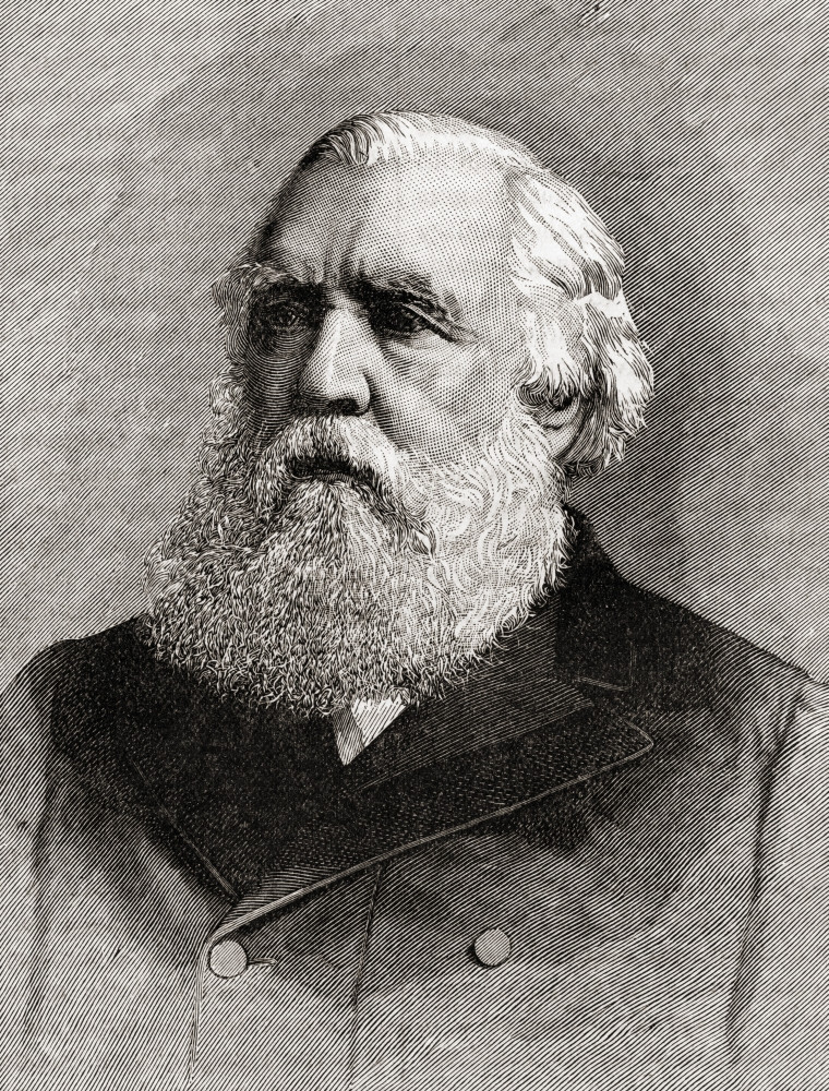 The Rt Hon Sir Austen Henry Layard 1817 1894 English Traveller ...