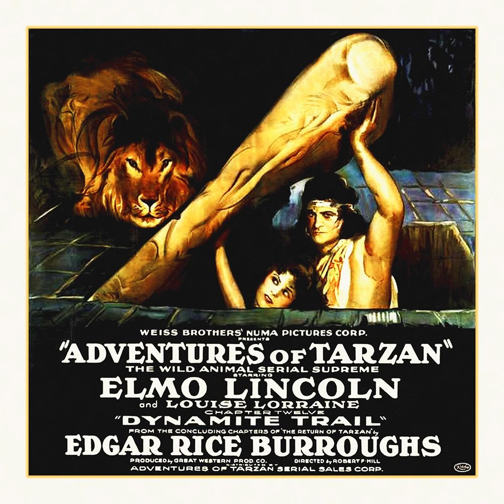 Tarzan, 1920 with Elmo Lincoln Poster Print by Hollywood Photo Archive ...