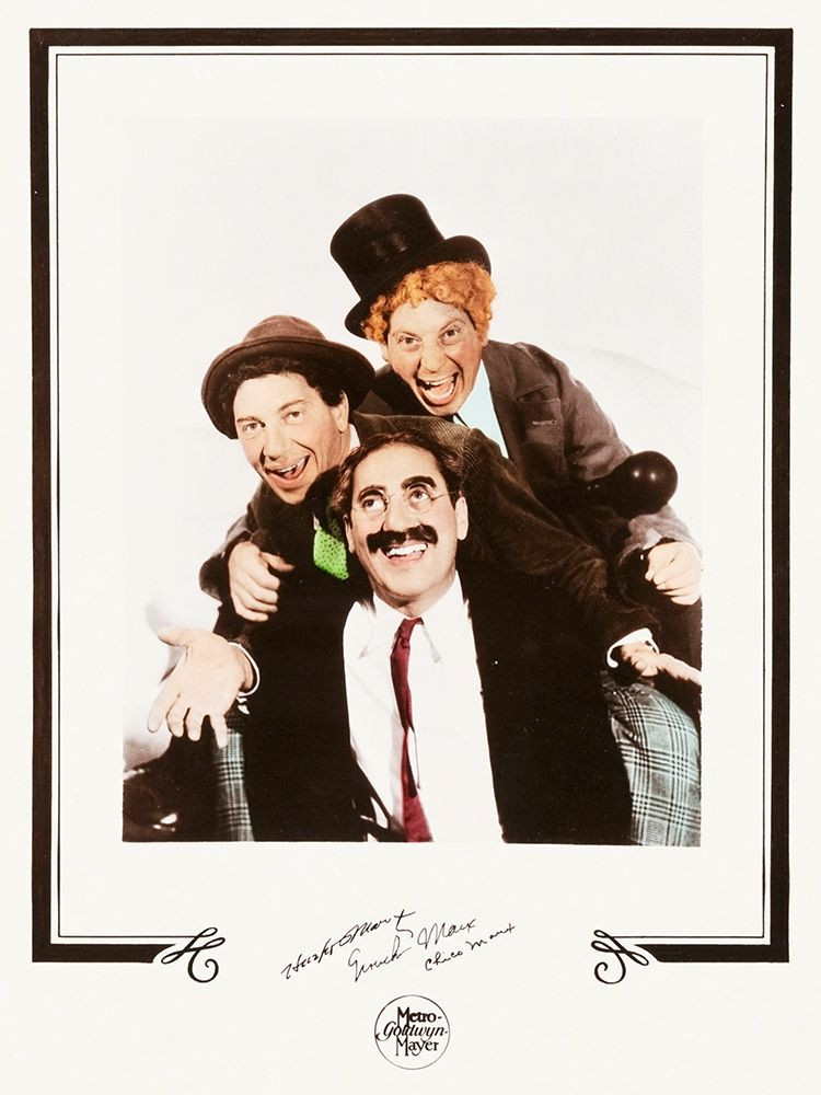 Marx Brothers - Publicity Photo - Groucho, Chico and Harpo Poster Print ...