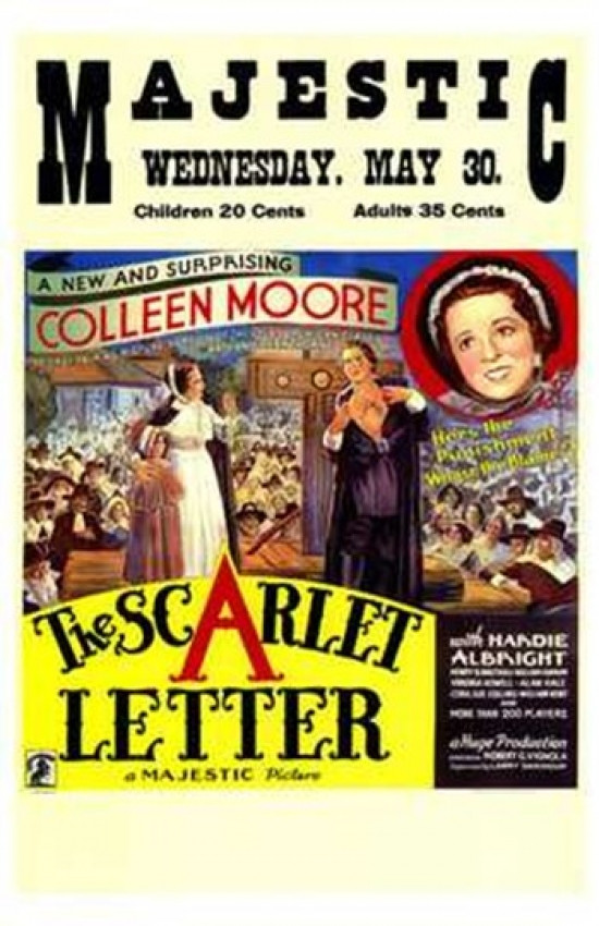 The Scarlet Letter Movie Poster (11 x 17) - Item # MOV170606 - Posterazzi