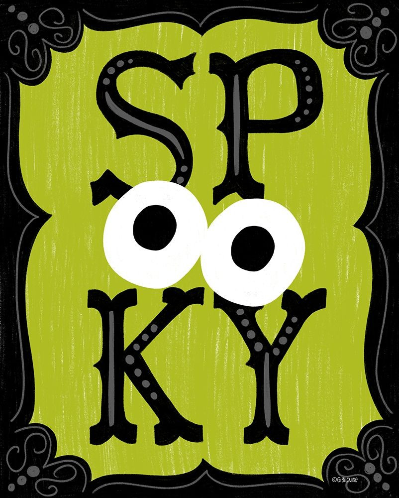 Spooky Poster Print by Gigi Louise - Item # VARPDXKBRC028B - Posterazzi