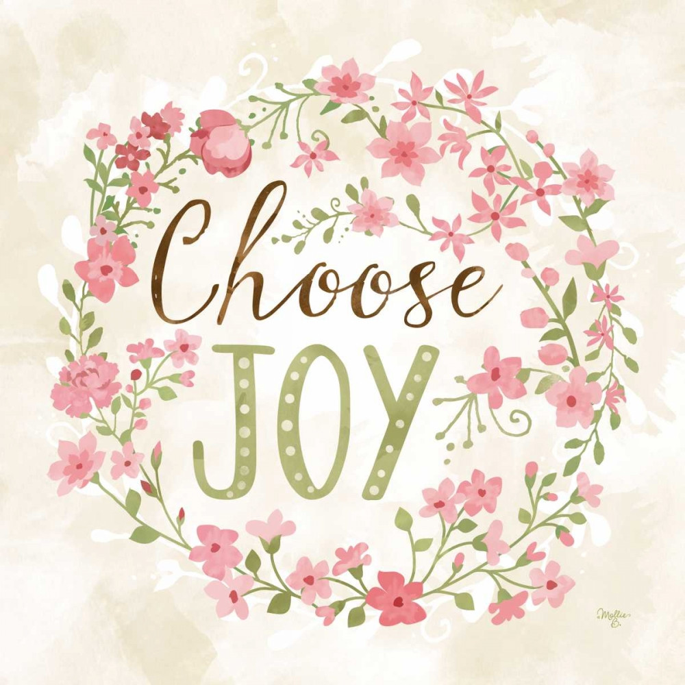Choose Joy Poster Print by Mollie B. Mollie B. - Item # VARPDXMOL1152 ...