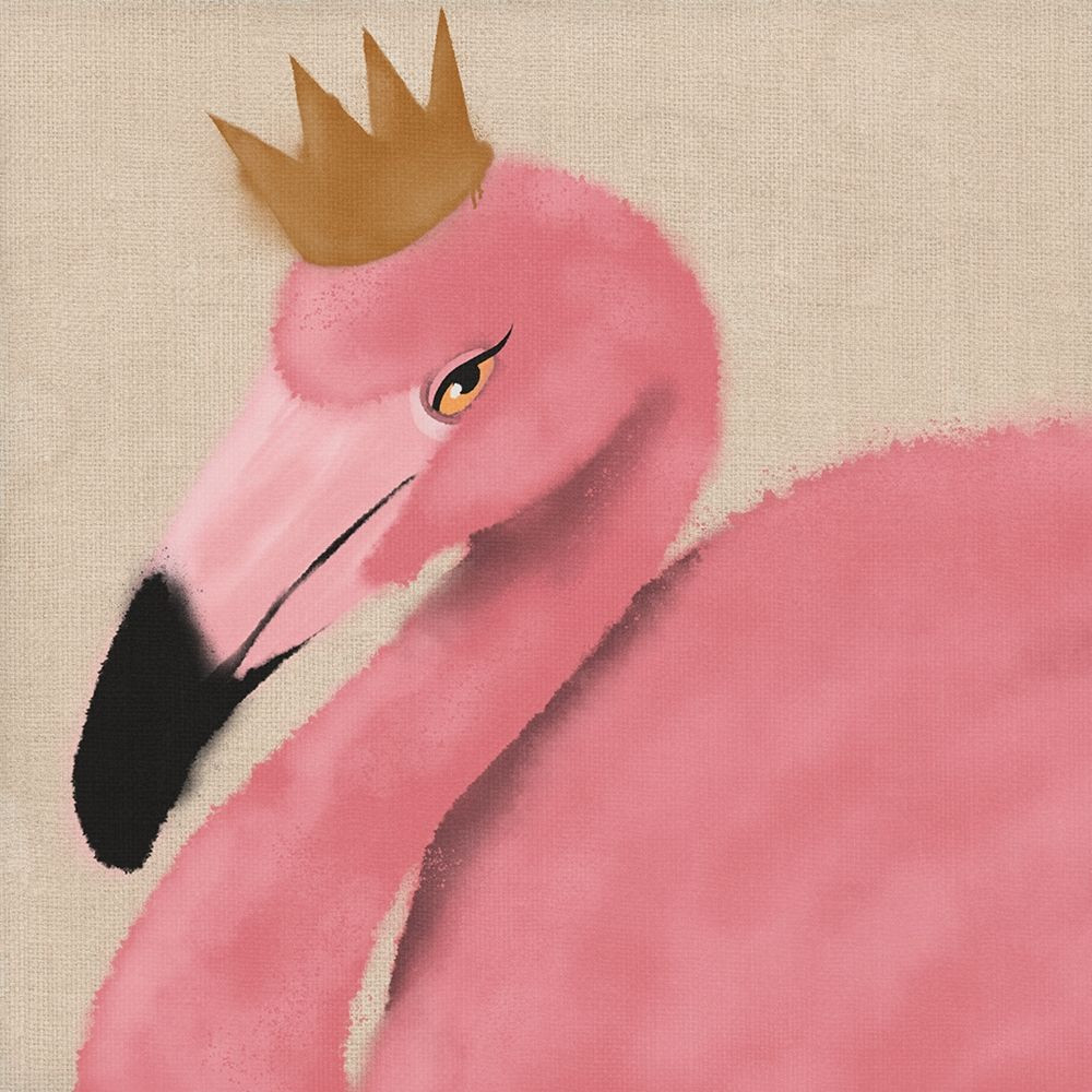 Flamingo King 1 Poster Print by Marcus Prime - Item # VARPDXMPSQ220A ...