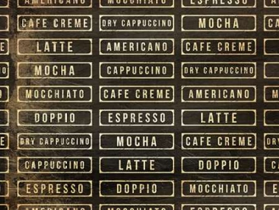 Coffee List Poster Print by OnRei OnRei - Item # VARPDXONRC109A ...