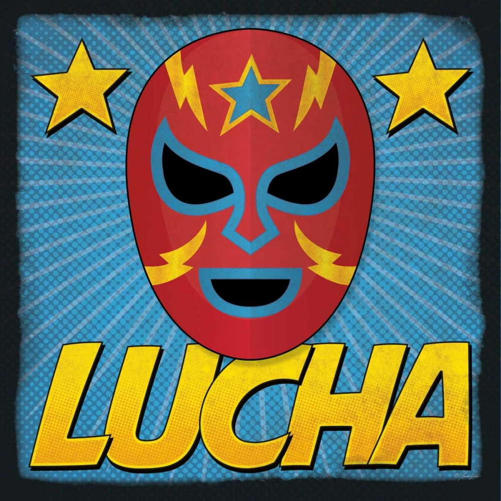 Lucha Poster Print by Lauren Rader - Item # VARPDXRAD1127 - Posterazzi