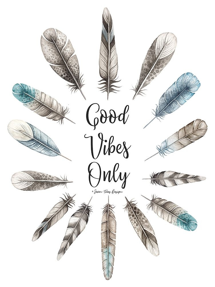 Good Vibes Only Poster Print by Seven Trees Design Seven Trees Design ...