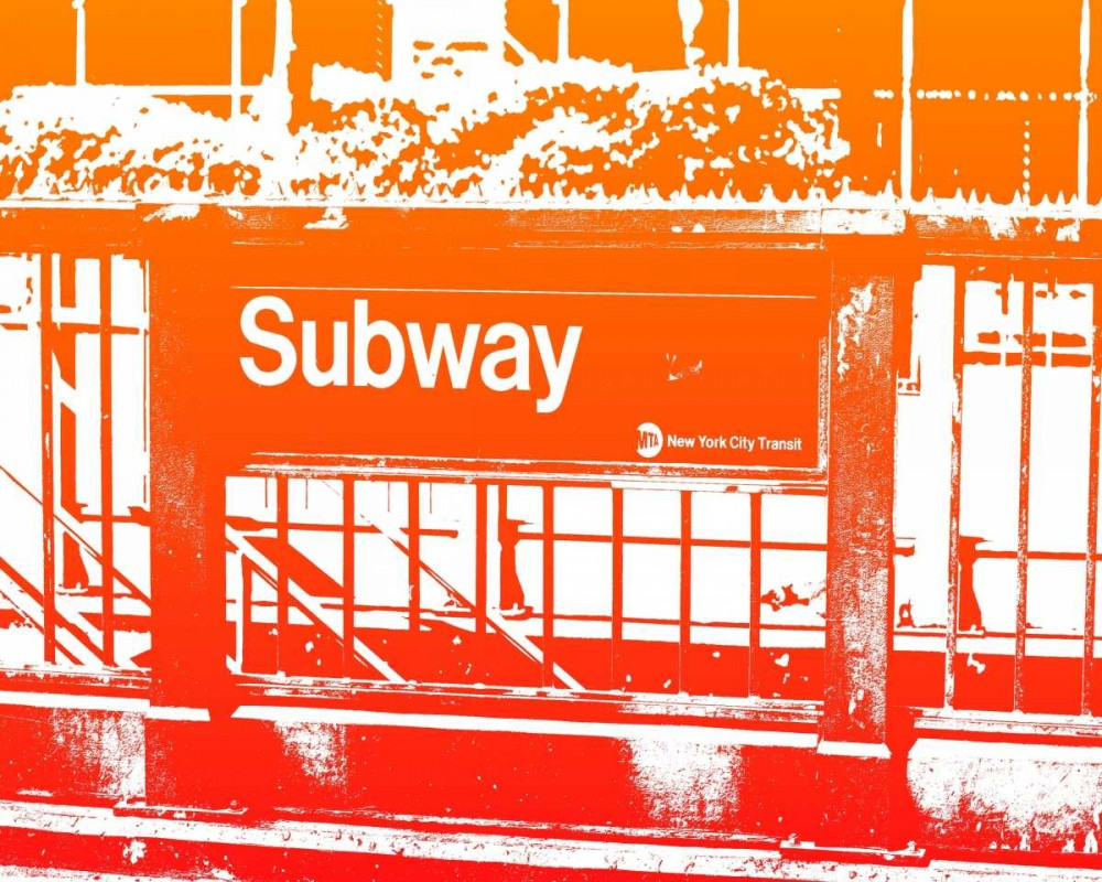SUBWAY Poster Print by Taylor Greene - Item # VARPDXTGRC037D - Posterazzi