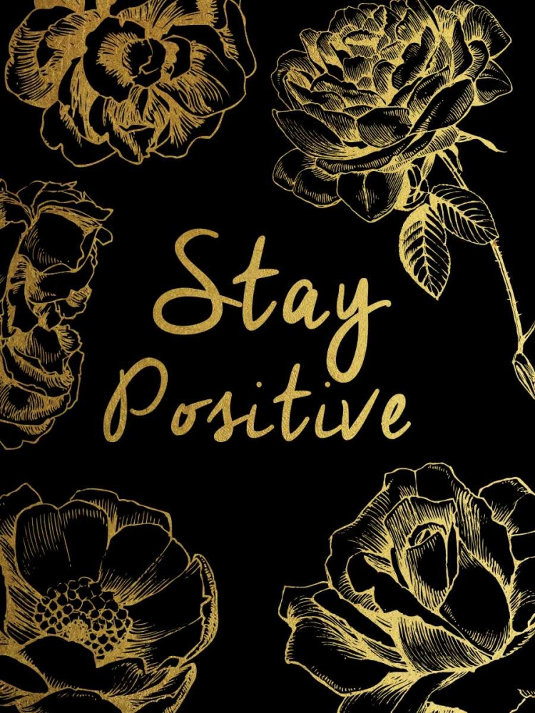 Stay Positive Poster Print by Brown,Victoria Brown - Item ...