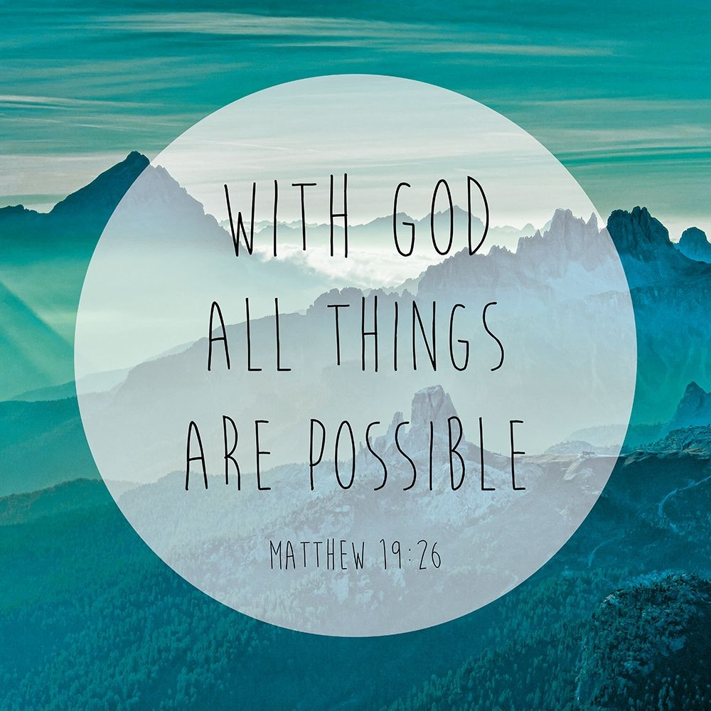 Matthew 19:26 Cover Photo