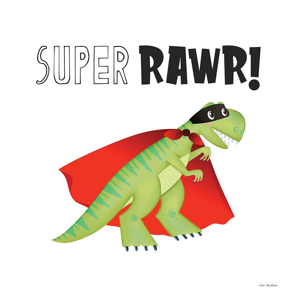 Super Rawr! Poster Print by Seven Trees Design Seven Trees Design ...