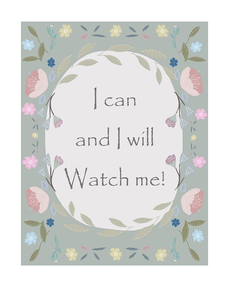 Watch Border Poster Print by Leah Straatsma # LSRC031A5 - Posterazzi