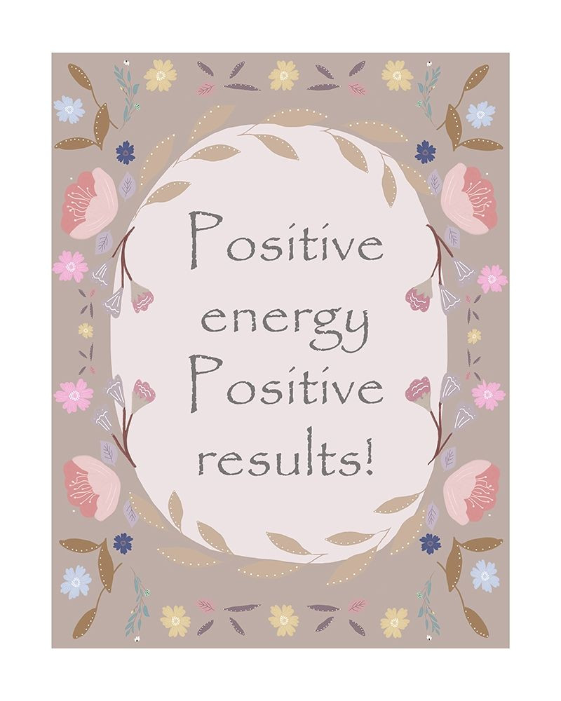 Positive Border Poster Print by Leah Straatsma # LSRC031A2 - Posterazzi