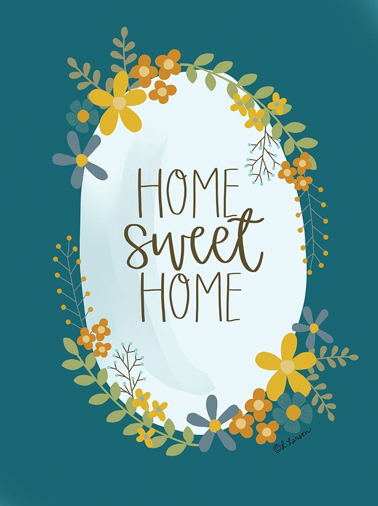 Home Sweet Home Poster Print by Lisa Larson # LAR420 - Posterazzi