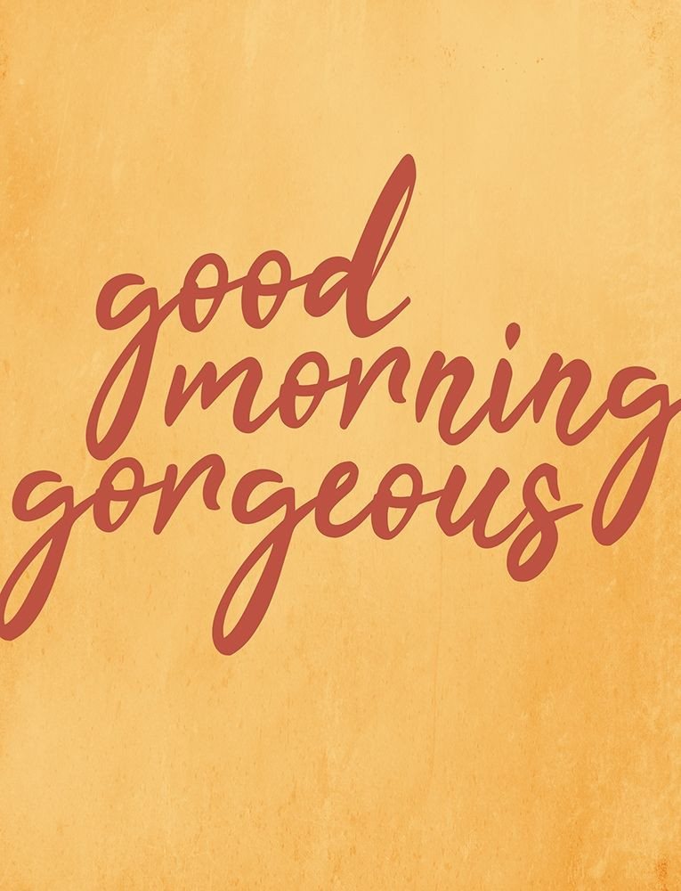 Good Morning 1 Poster Print by Allen Kimberly # KARC1782A - Posterazzi