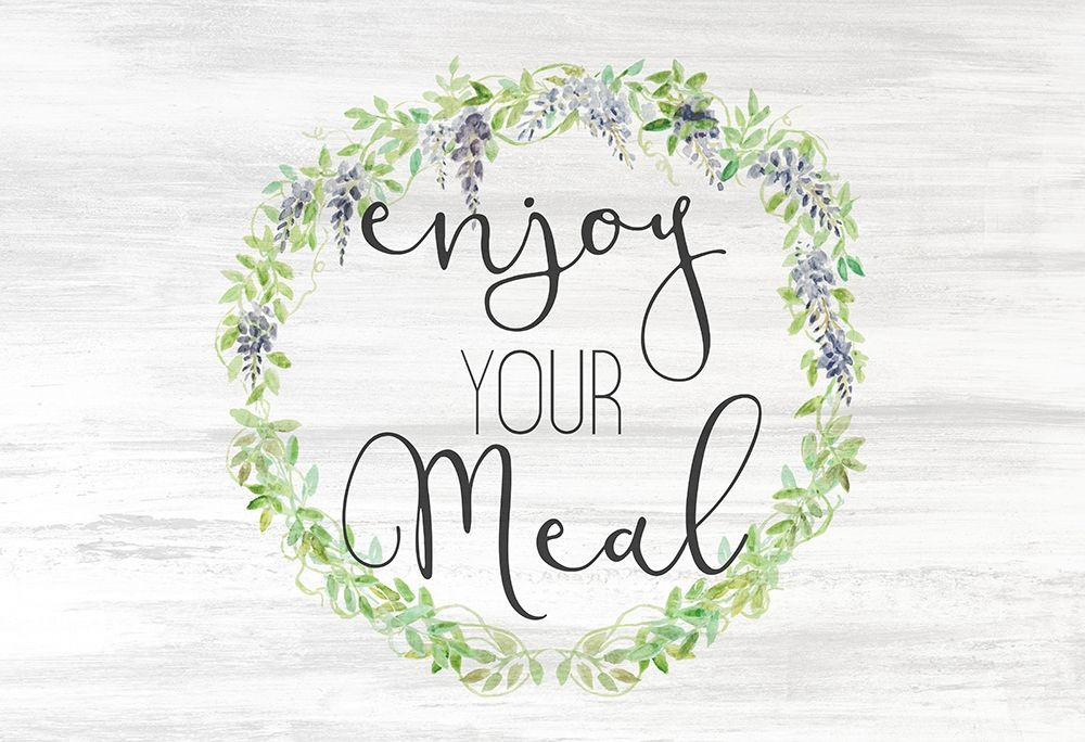 Enjoy your Meal Poster Print by Allen Kimberly # KARC1650 - Posterazzi