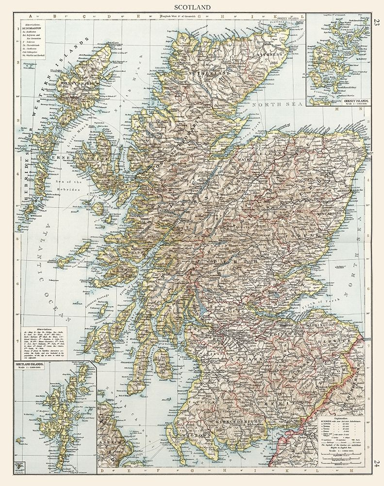 Scotland Poster Print by Unknown Unknown # ITSC0064 - Posterazzi