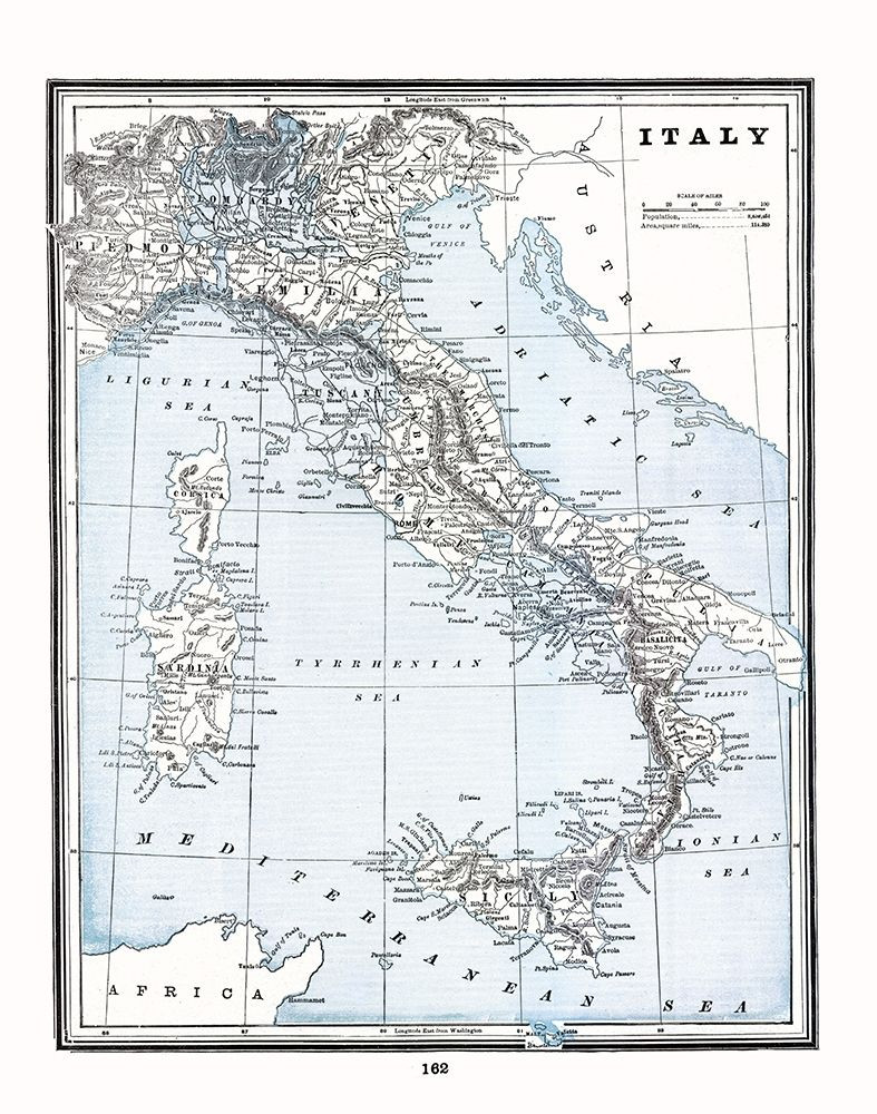 Italy - Rathbun 1893 Poster Print by Rathbun Rathbun # ITIT0010 ...