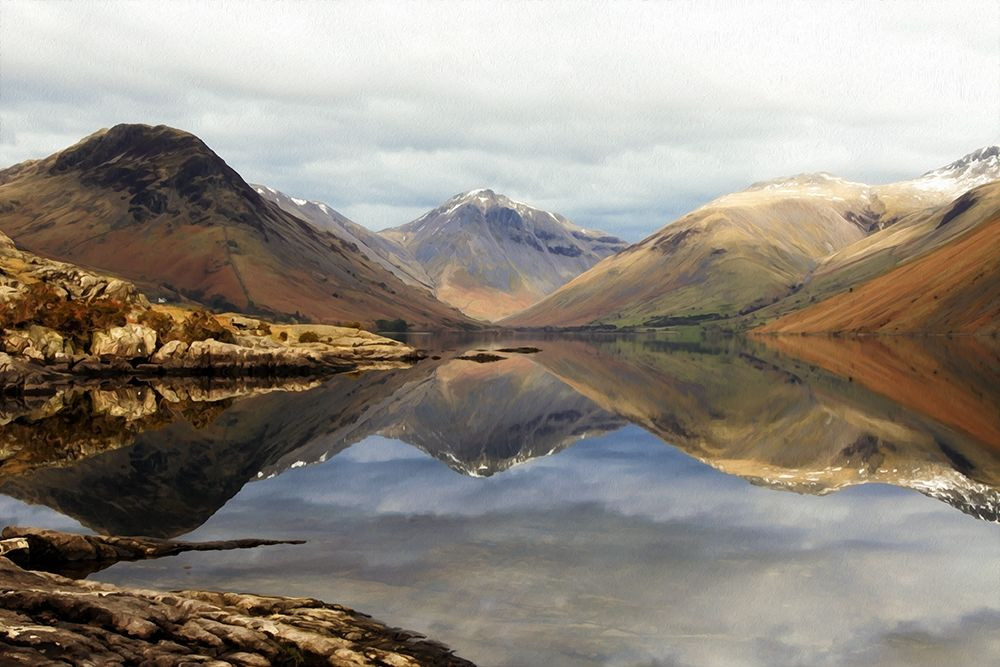 Three Peaks Poster Print by Ronald Bolokofsky # FAS2031 - Posterazzi