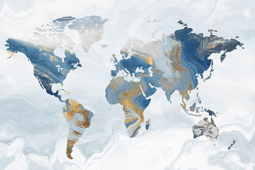 Geode Map Poster Print by Eva Watts # EW547A - Posterazzi