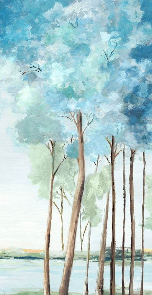 Azure Land II Poster Print by Eva Watts # EW520A - Posterazzi