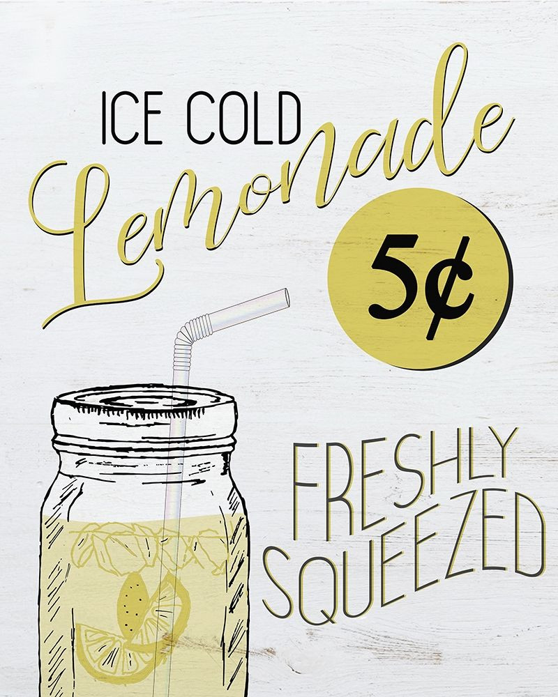 Ice Cold Lemonade v2 Poster Print by Ann Bailey # BARC056A2 - Posterazzi