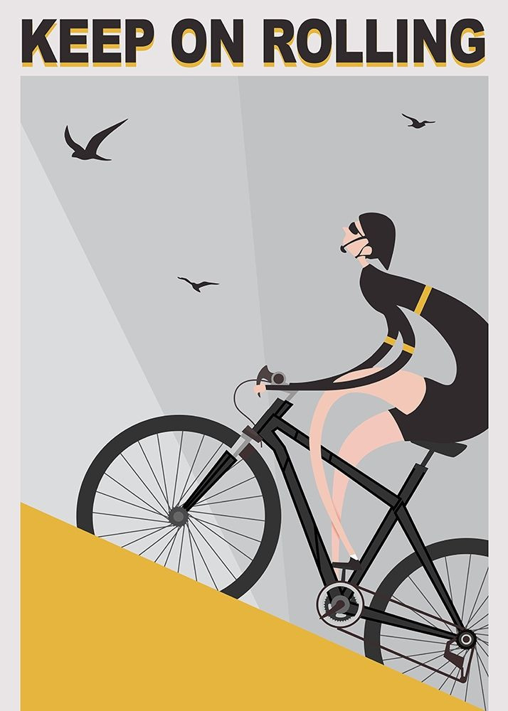 Keep On Rolling Poster Print by Ayse Ayse # A665D - Posterazzi