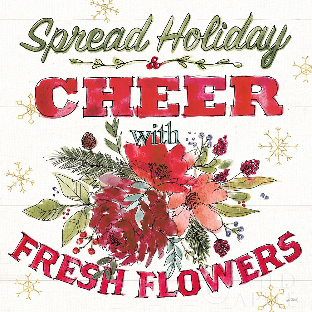 Lighthearted Holiday VI Poster Print by Anne Tavoletti # 60677 - Posterazzi