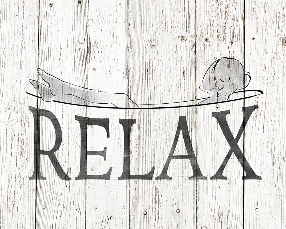 Contemporary Relax Poster Print by Tava Studios Tava Studios # 42809 ...