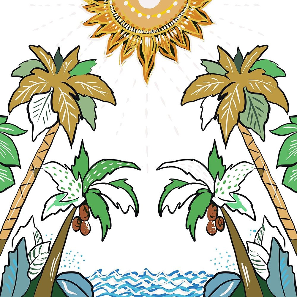 The Coastal Tropics Poster Print by Ani Del Sol # 15595G - Posterazzi