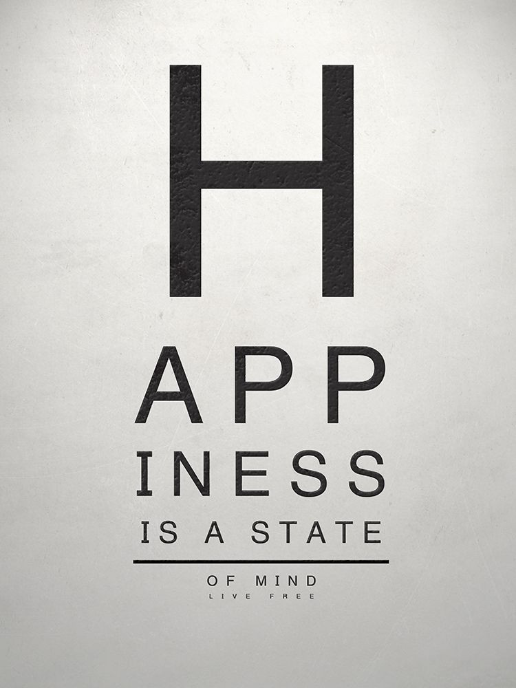 Inspirational Eye Chart I Poster Print by SD Graphics Studio SD ...
