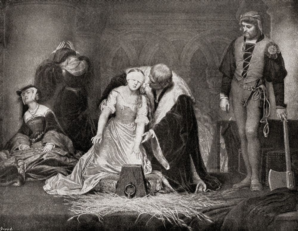 The execution of Lady Jane Grey, 1554 Lady Jane Grey c_1537 -1554, aka ...