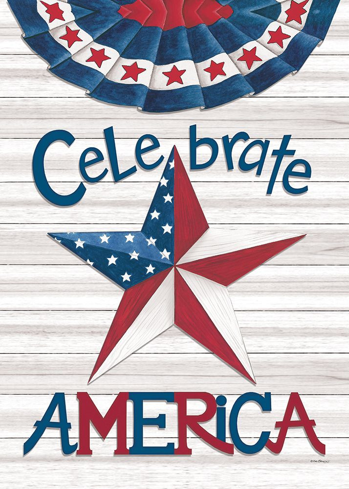 Celebrate America by Deb Strain (8 X 12) - Posterazzi