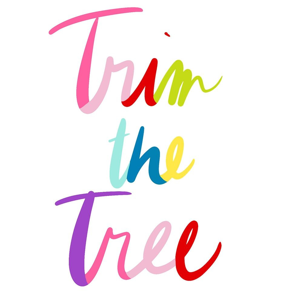 Trim The Tree by SD Graphics Studio (20 x 20) - Posterazzi