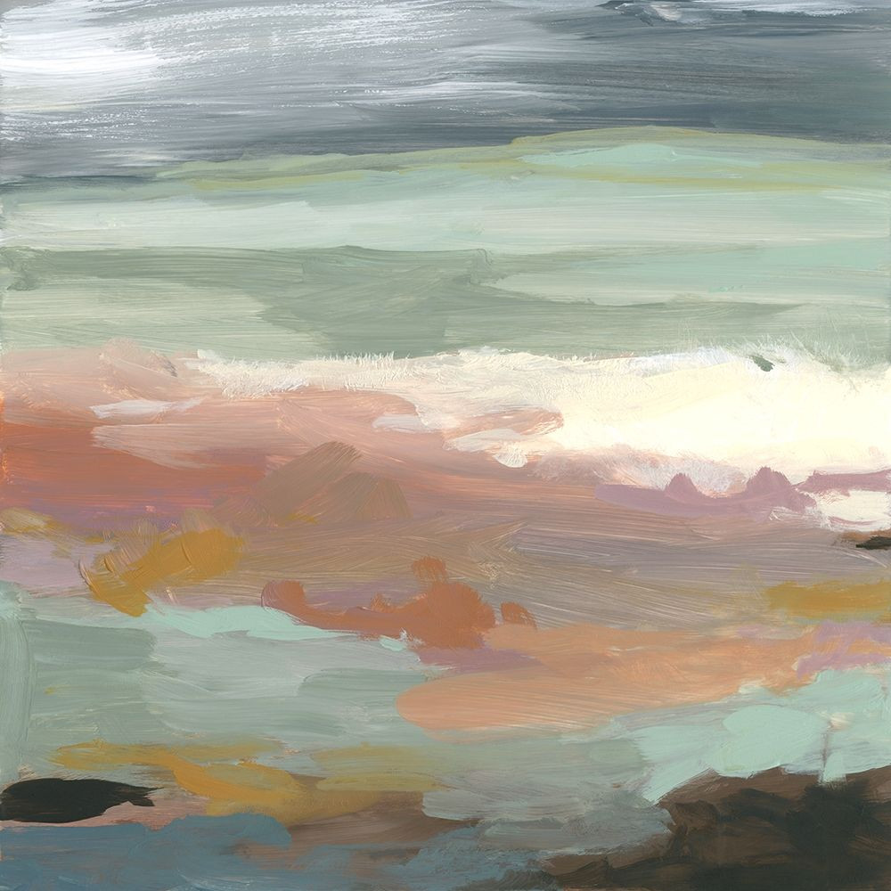 Ocean Bluffs by Carol Robinson (12 x 12) - Posterazzi