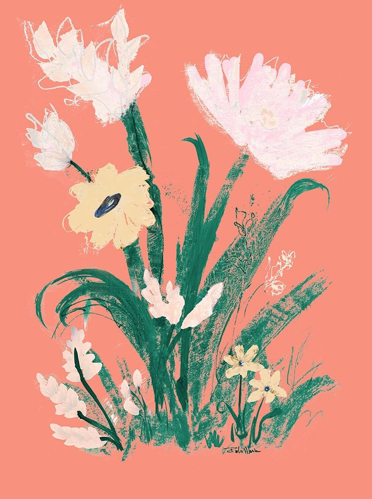 Bright Spring Garden by Robin Maria (18 x 24) - Posterazzi