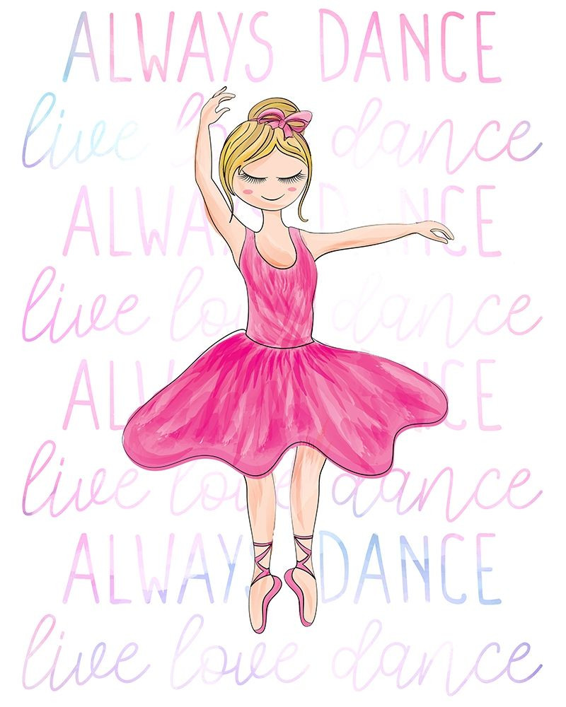 Always Dance 1 by Ann Bailey (18 x 24) - Posterazzi
