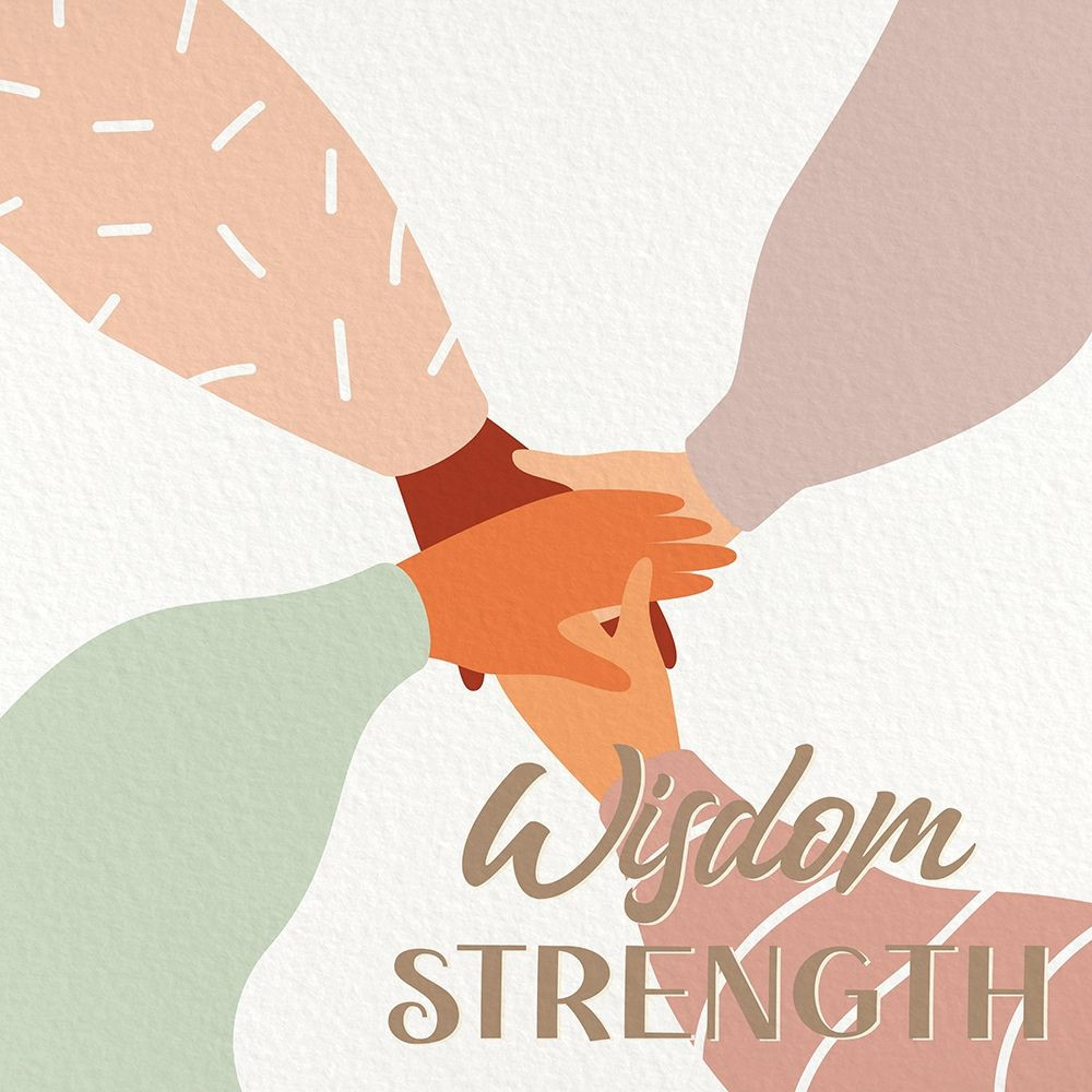 Wisdom Strength 1 by Kimberly Allen (24 x 24) - Posterazzi