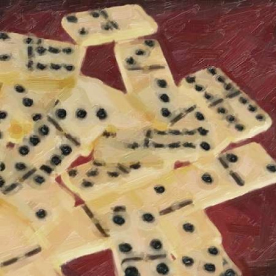 CLASSIC DOMINOS Poster Print by Taylor Greene (12 x 12) - Posterazzi