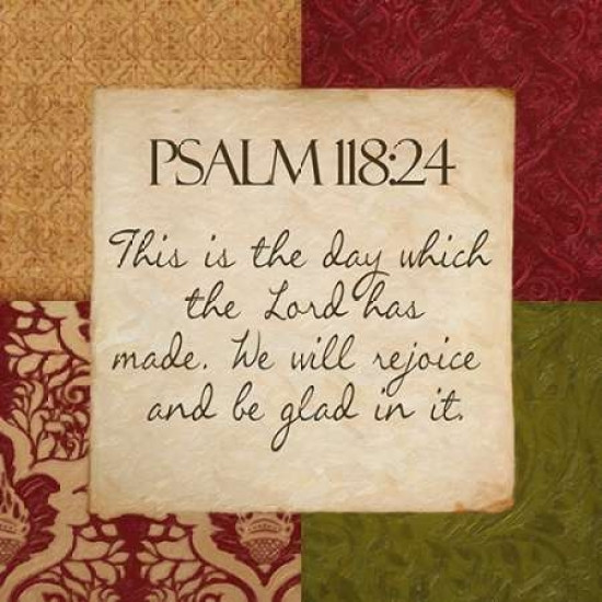 Psalm 118 Poster Print by Taylor Greene (12 x 12) - Posterazzi