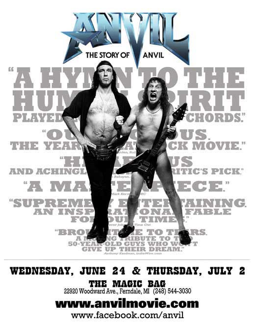 Anvil! The Story of Anvil Movie Poster Print (11 x 17) - Item ...
