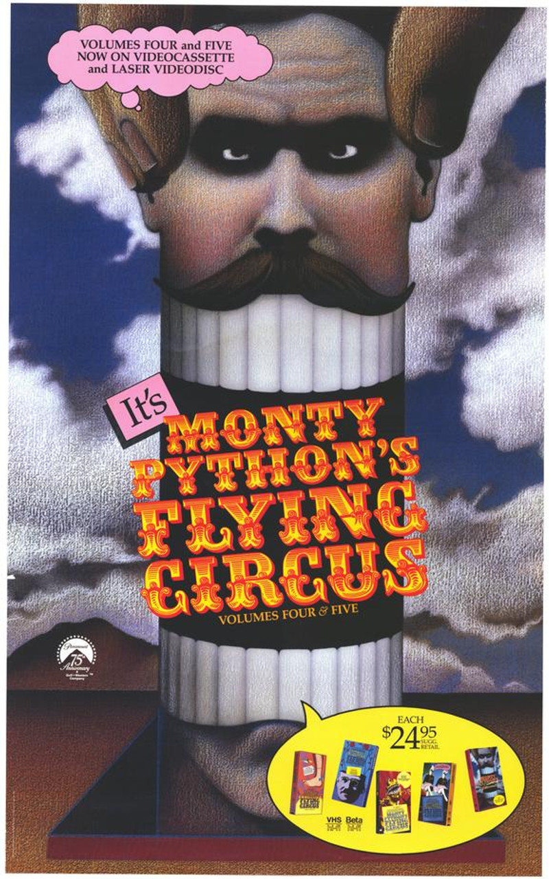 Monty Pythons Flying Circus Movie Poster Print 27 X 40 Item Movih0720 Posterazzi